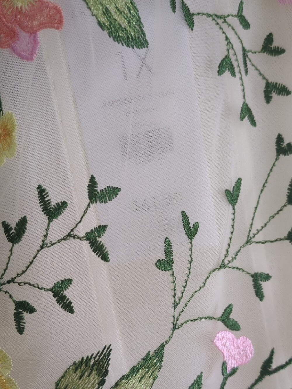 AKIRA | Tops | Akira Sheer Floral Embroidered Corset In Pink Yellow ...
